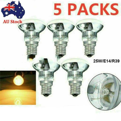 E14 R39 25W Spotlight Screw In Light Bulb Clear Reflector Spot Light ...