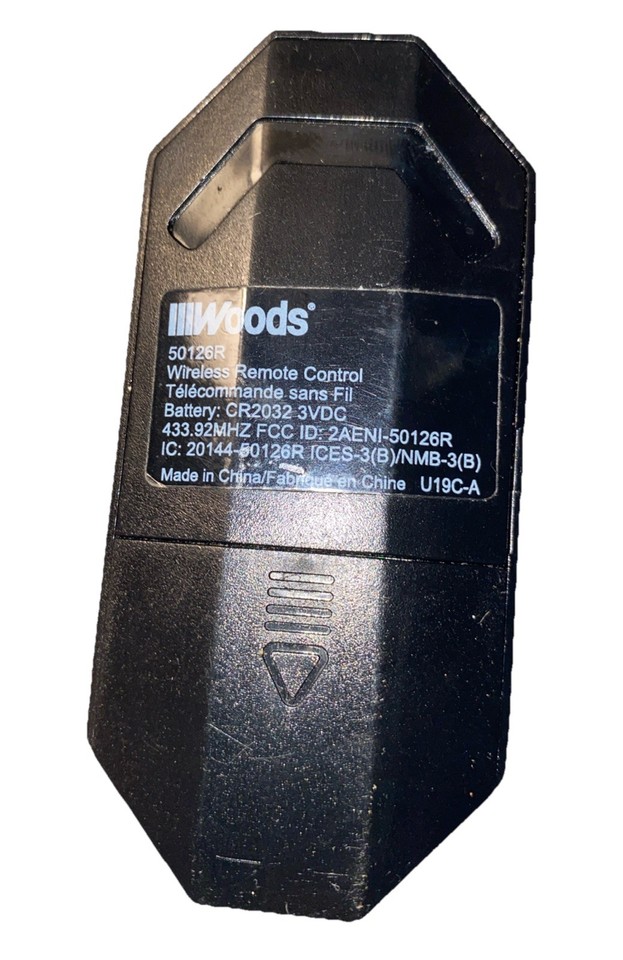 WOODS 50126R Wireless Replacement Remote Control Photocell Timer Lights ...