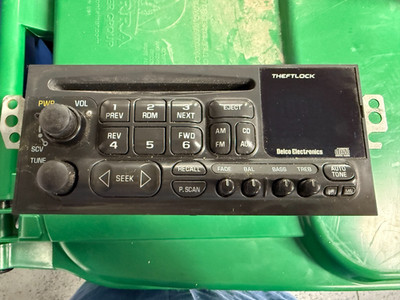 97-04 Corvette C5 Radio Stereo Cd Player Am/Fm 16257601 Oem Aa7404 | eBay
