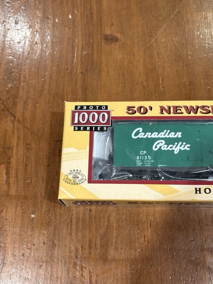 Proto 1000 HO Scale 50' Newsprint Car #31099 Canadian Pacific #81135 | eBay
