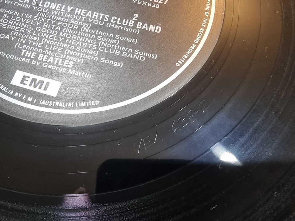 The Beatles - Sgt Peppers Lonely Hearts Club Band Reissue Stereo PCSO ...