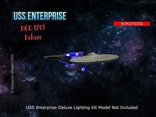 Star Trek Lighting Kit USS Enterprise Refit 1/350 Polar Lights Deluxe ...