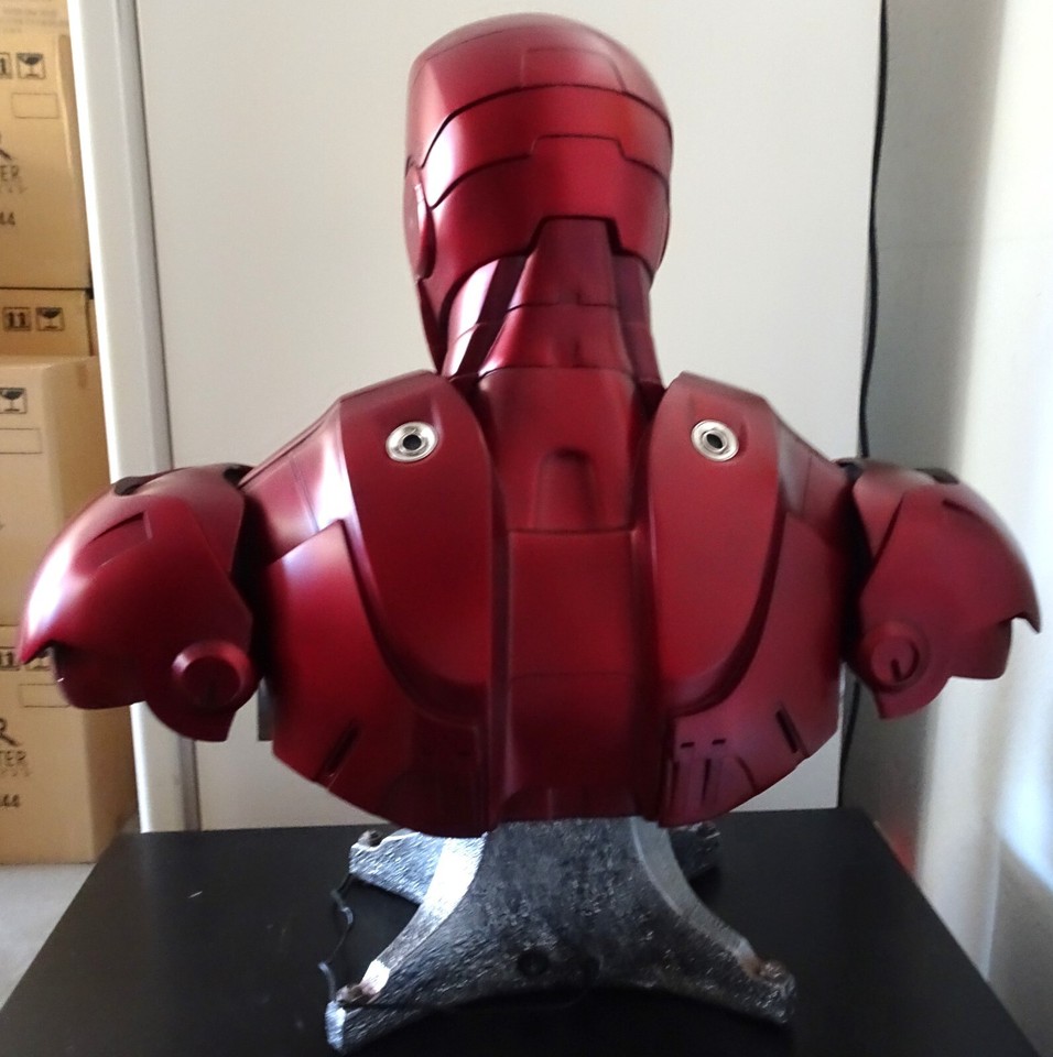 Mark III Iron Man Life-Size Bust Statue Figure Avengers Marvel Hero | eBay
