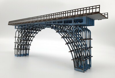 Modelux OO Gauge Powder Blue Ironbridge 280 Kit | eBay UK