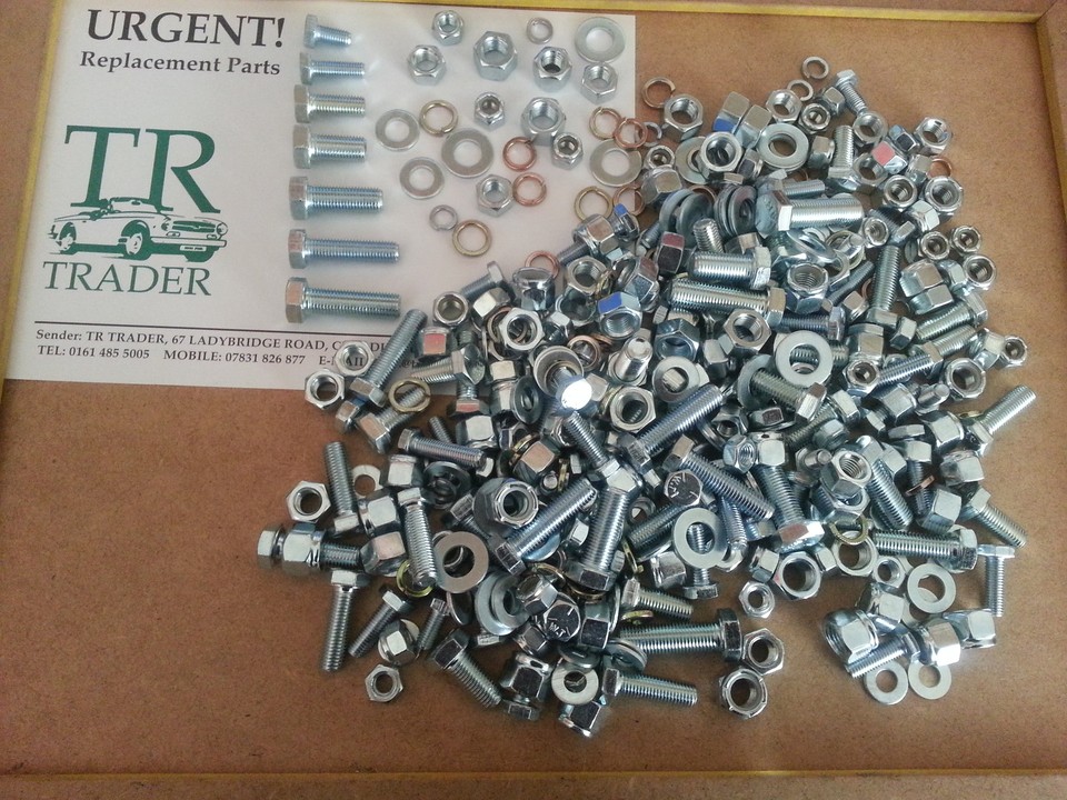 UNF NUTS & BOLTS (SET SCREWS), WASHERS CLASSIC CAR RESTORATION MG, MINI ...