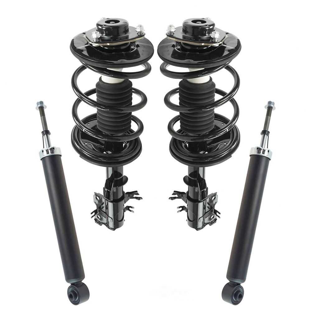 Suspension Strut and Coil Spring Kit-4 Piece Strut and Spring Assembly ...