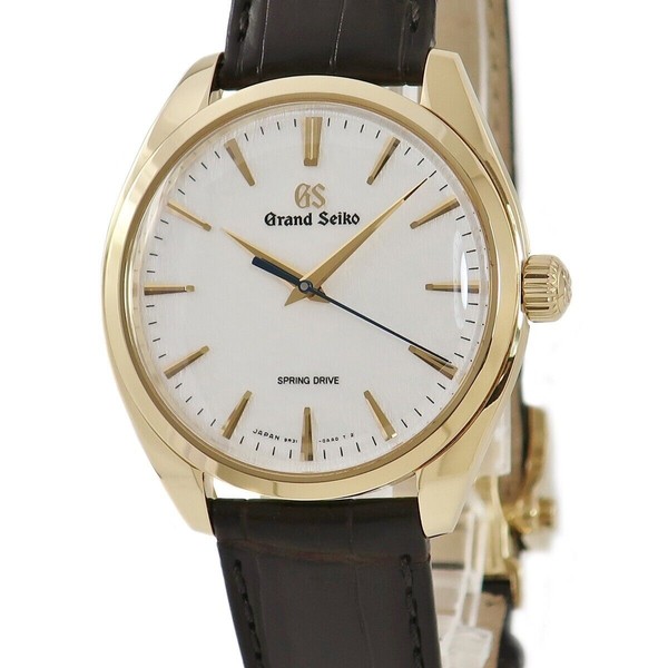 Grand Seiko Elegance White Men's Brown Strap Watch - SBGY002 for sale ...