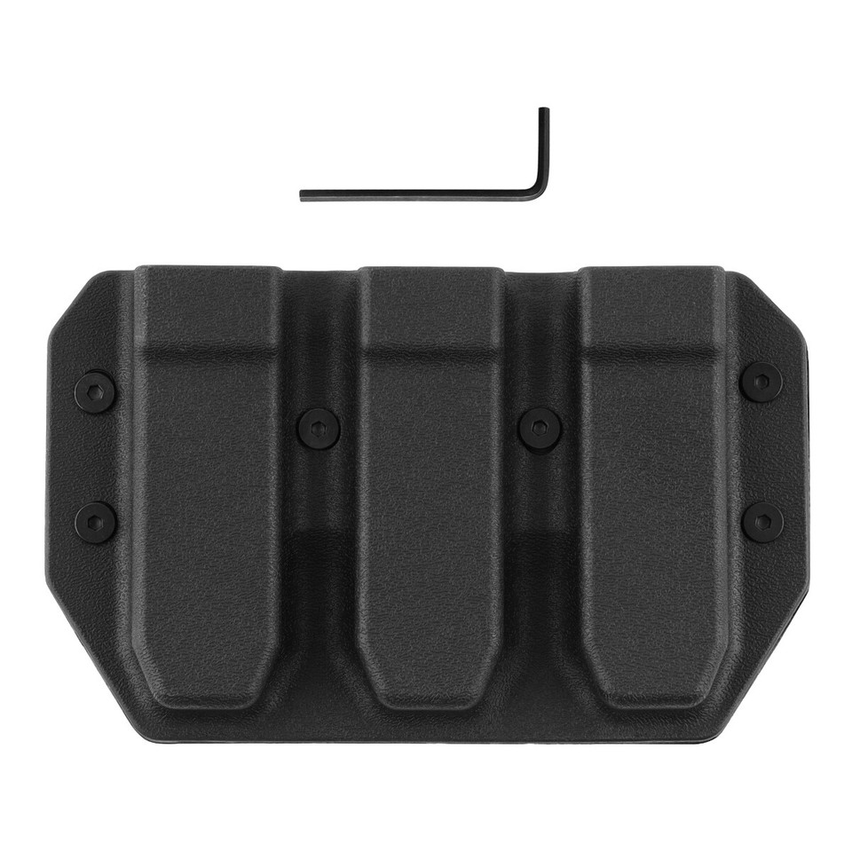 Magazine Carrier 9MM / 40SW Triple Mag Pouch Mag Holster fits Double ...