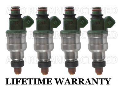 OEM Denso Set of 4 Fuel Injectors for Mitsubishi Plymouth 2.4L | eBay