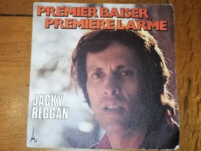 JACKY REGGAN - PREMIER BAISER PREMIERE LARME ( DISQUE 45 TOURS ) - V26 ...