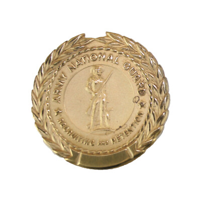US ARMY NATIONAL GUARD MASTER RECRUITING & RETENTION BADGE | eBay