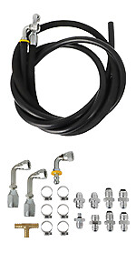STEERING HOSE HOOKUP KIT W/ FITTINGS FOR Truck HYDRO BOOST POWER BRAKE ...