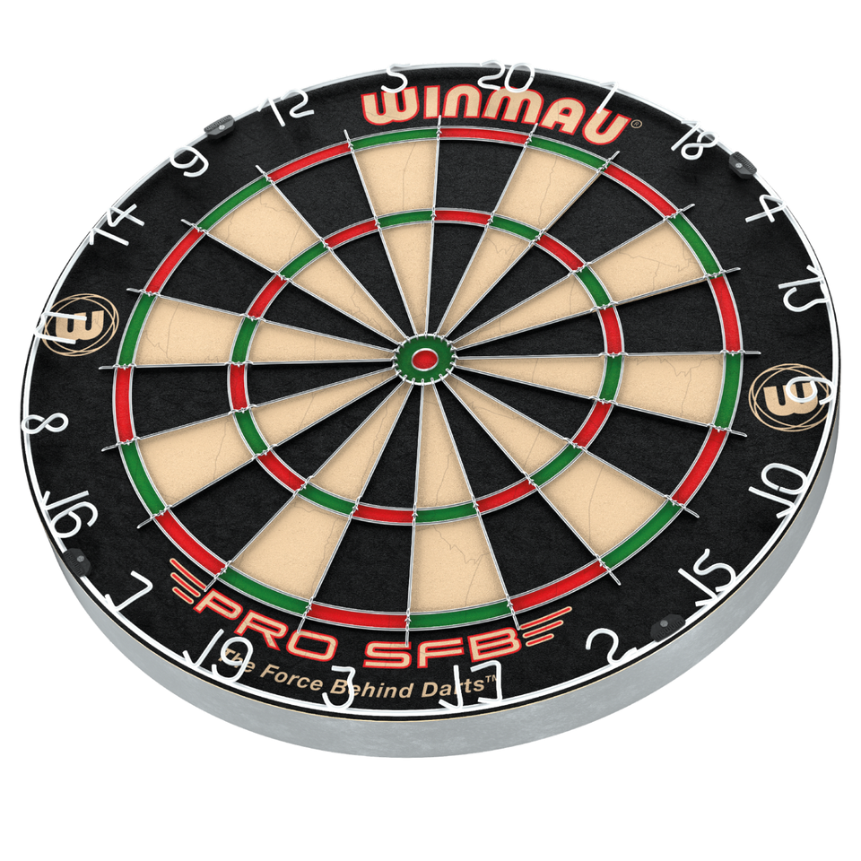 Winmau Dartboard Pro SFB Round Wire Bristle Board with Staple-Free ...