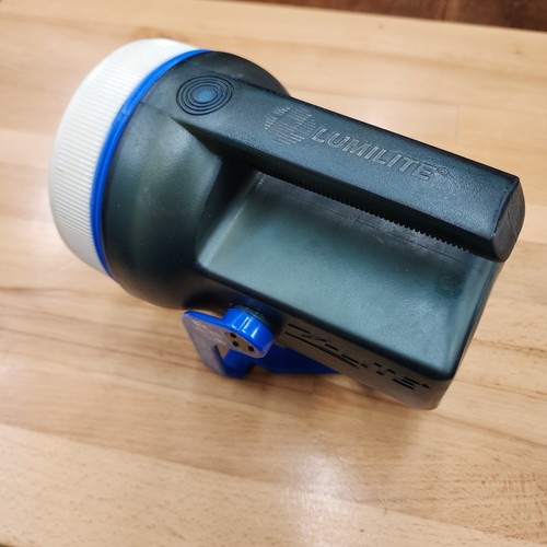 VTG Lumilite Z-Lite Flashlight Large Torch 6 Position Stand NO BATTERY ...