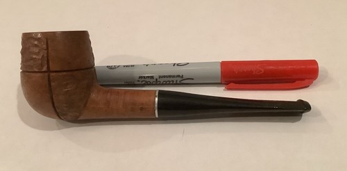 VTG Yellow Bole Checker Imported Briar Estate Tobacco Pipe | eBay