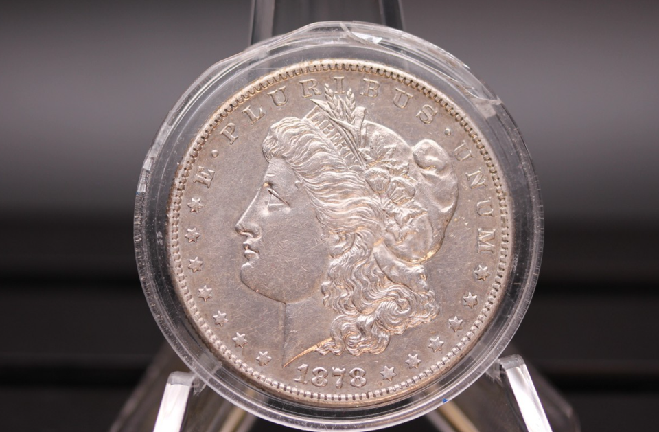1878-S Morgan Silver Dollar 💥 Strong Circulated Detail – Key First Year ...