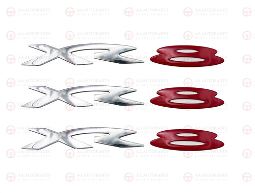 XR8 Badge Full Set For Ford Falcon BA BF FG - Rear Boot or Side Skirt ...