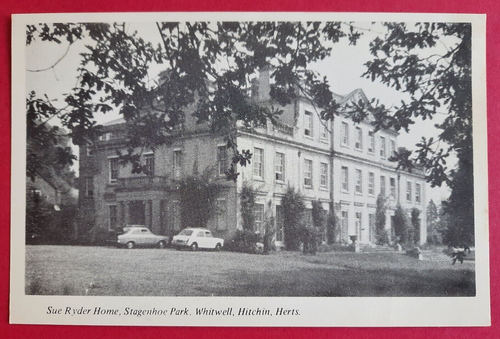 Postcard Sue Ryder Home,Stagenhoe Park,Whitwell,Hitchin,Hertfordshire ...