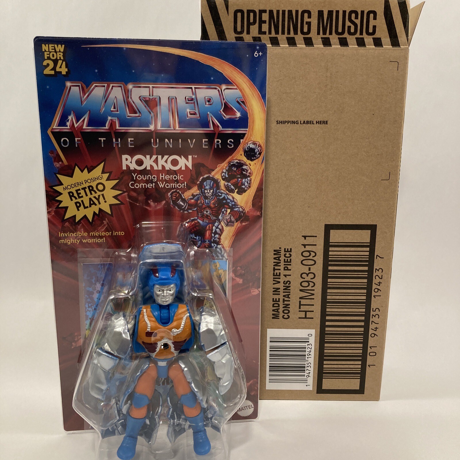 Masters of the Universe MOTU Origins Rokkon Figure New - IN HAND