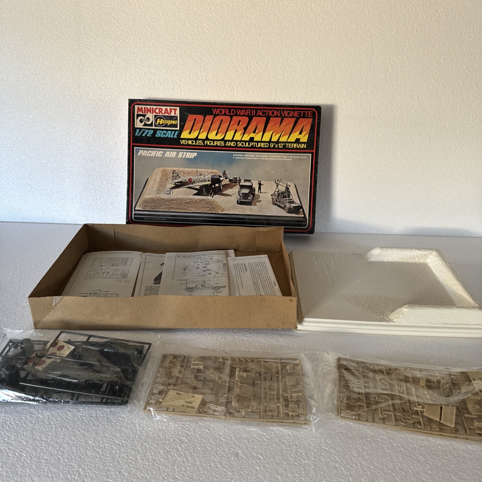MINICRAFT / HASEGAWA1/72 : WORLD WAR II ACTION VIGNETTE DIORAMA ...