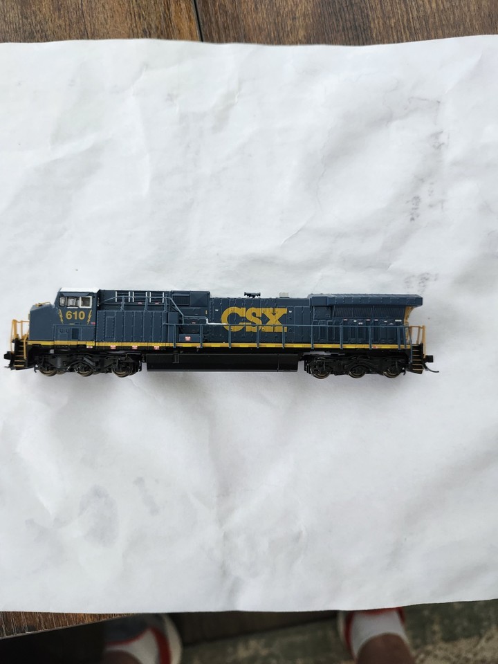 BROADWAY LIMITED N Scale AC6000 Diesel CSX #610 Paragon3 Sound/DC/DCC | eBay