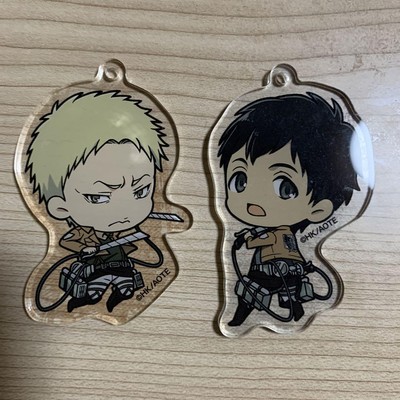 Cute Reiner & Bertolt Chibi Acrylic Keychain - Japan Anime Accessory | eBay