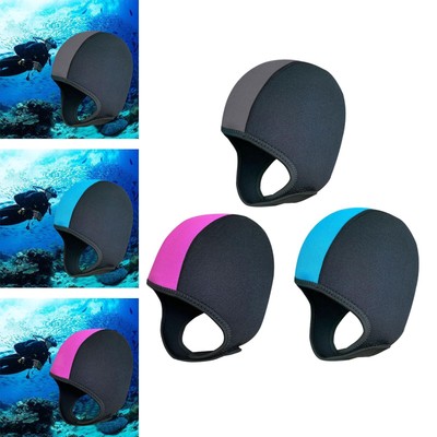 Scuba Diving Hood Cap 3mm Neoprene Hood Swim Hat for Kayaking Rafting ...