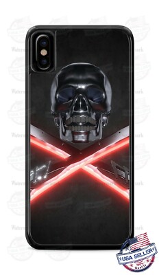Terminator Metal Skull with Sword Phone Case Cover For iPhone Samsung ...