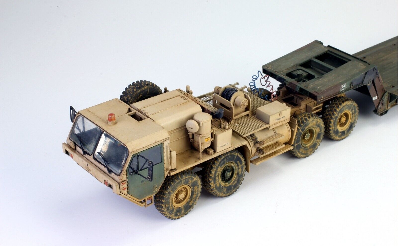 PreSale 1:35 ProBuilt M983A2 HEMTT Tractor with M870A1 Semi Trailer | eBay