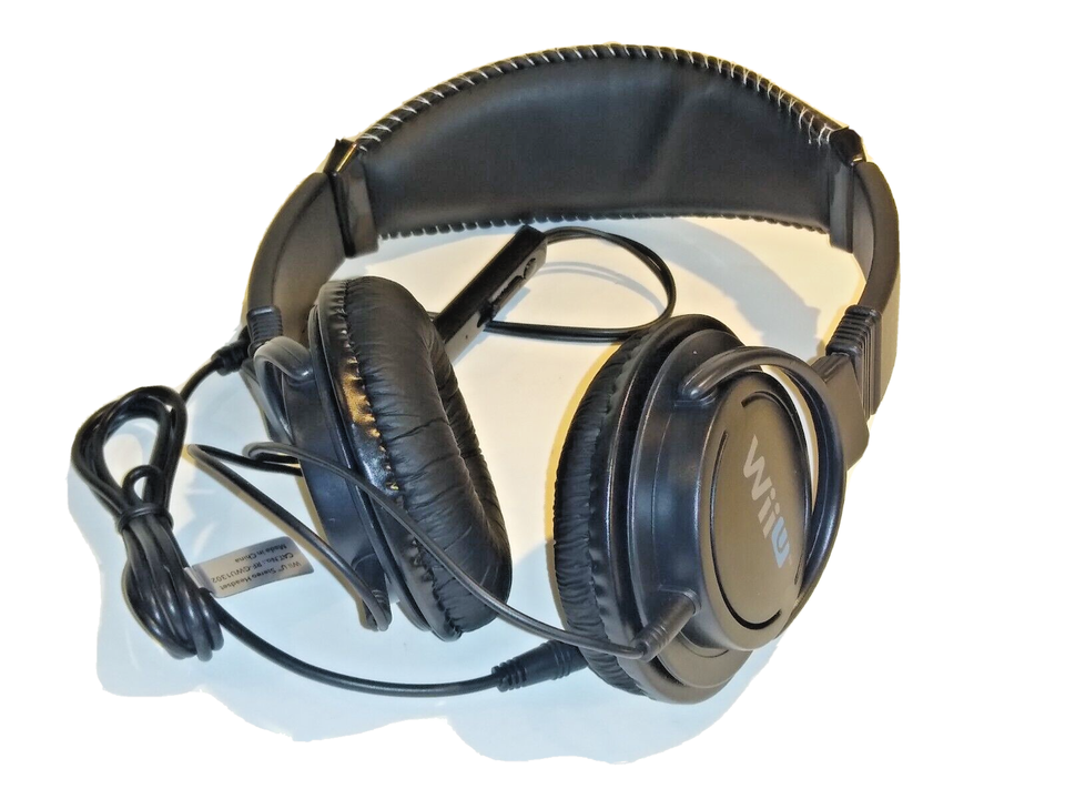 Nintendo Wii U Stereo Headset Rocketfish Gaming Headset with microphone ...