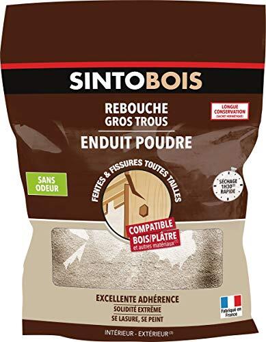 SINTO - Enduit poudre rebouche gros trous - Format 1kg - Idéal pour ...