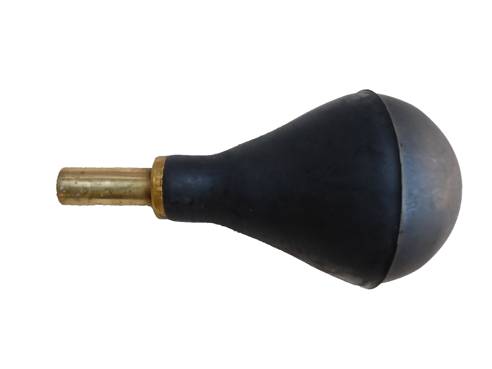 VN38 - MEDIUM RUBBER HORN BULB, WITH BRASS FITTING VINTAGE CAR BIKE ...