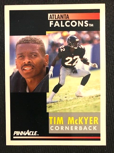 NFL - 1991 Pinnacle Football Tim McKyer - Falcons | eBay