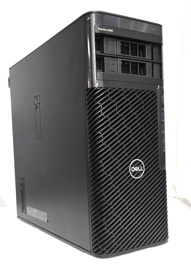 Dell Precision 5860 Tower Xeon w5-2455X 96GB Ram, 1TB + 512GB NVMe AMD ...