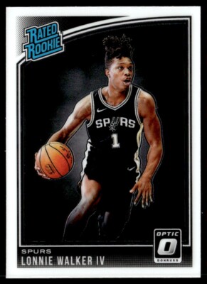2018-19 Optic Lonnie Walker IV Rookie San Antonio Spurs #174 | eBay