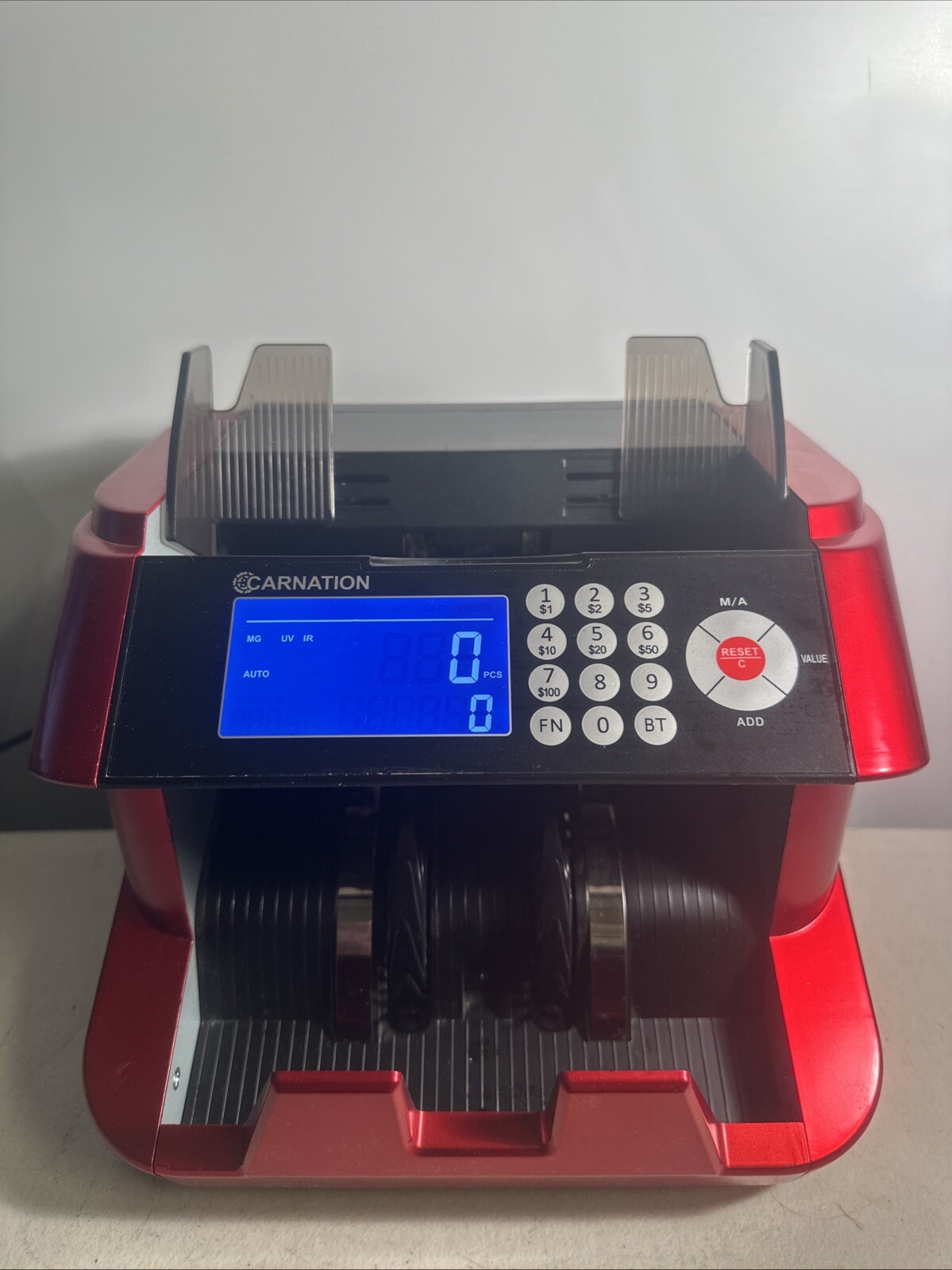 CARNATION CR2300 BILL CASH COUNTER MONEY MACHINE, PRE-OWNED. | eBay