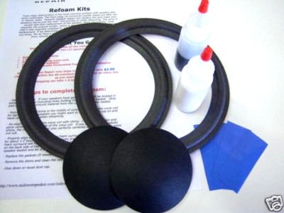 JBL 112A 2108 2115: 8" Woofer Refoam Kit - Speaker Repair - FREE ...