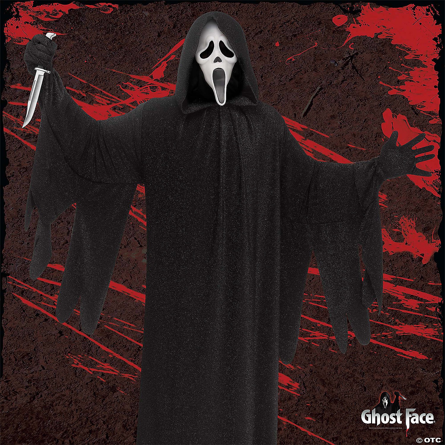 5'x5' Ghost Face® Backdrop | eBay