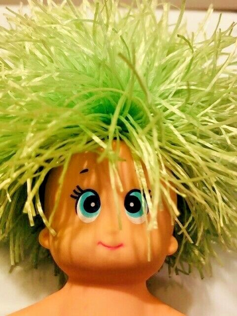 1990's KOOSHIE KOOS DOLL ~ ODDZON HASBRO ~ BABY GIRL GREEN HEAD ...