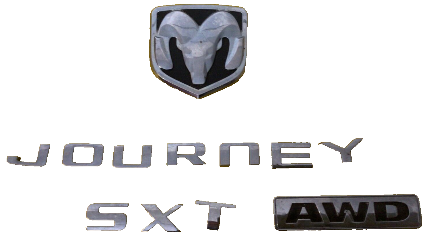 2009-2013 DODGE JOURNEY AWD SXT REAR HATCH LIFTGATE EMBLEM LOGO BADGE ...