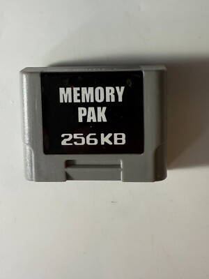 Tomee Memory Pak Memory Card 256KB Nintendo 64 (N64) Tested | eBay