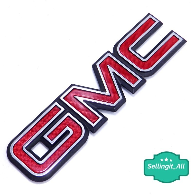 Gmc Grille Emblem Genuine GM 22884137 Name Plate, Chrome, Rear 2018 Gmc ...