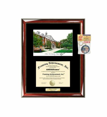 AllGiftFrames Illinois State University ISU Diploma Frame Lithograph ...