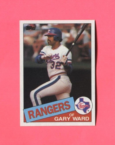 1985 Topps Baseball Gary Ward ( Rangers ) #414 ( NRMT-NMMT ) | eBay