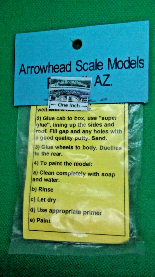 Arrowhead Scale Models N Scale #60-5002 Parcel Delivery Van Kit | eBay