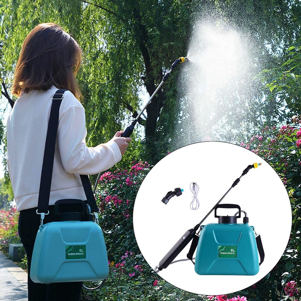 Electric Garden Plant Sprayer USB Rechargeable Battery Powered Sprayer ...