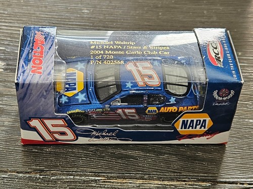 ***RARE*** Michael Waltrip 2004 NAPA Stars & Stripes 1/64 RCCA Club Car ...