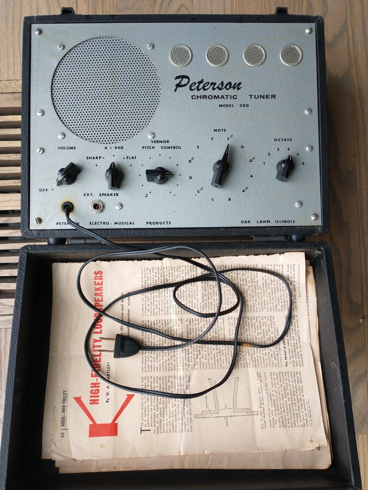 PETERSON model 200 CHROMATIC TUNER | eBay