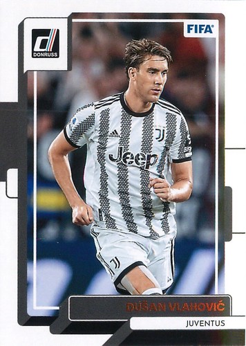 Dusan Vlahovic 2022-23 Panini Donruss Soccer Base Card #154 Juventus | eBay
