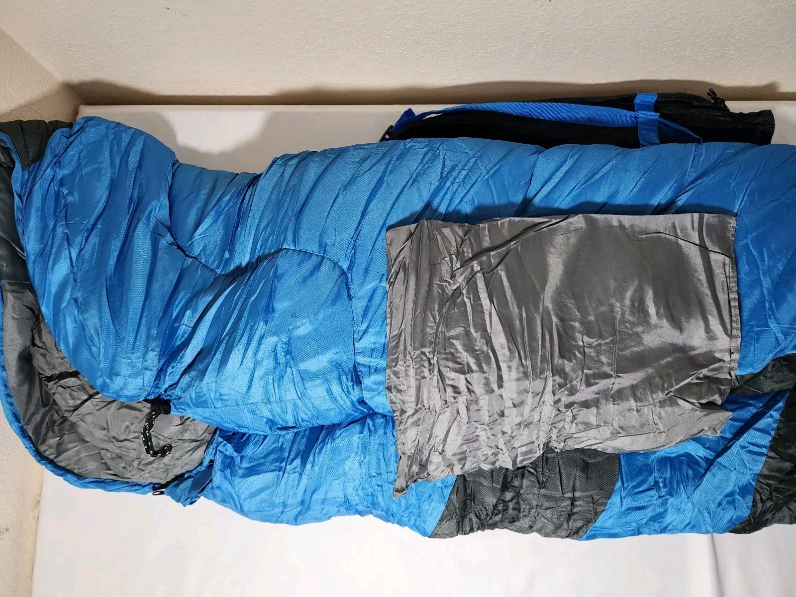NEW HiHiker Mummy Bag Pillow w/Compact Compression Sack sleeping bag | eBay